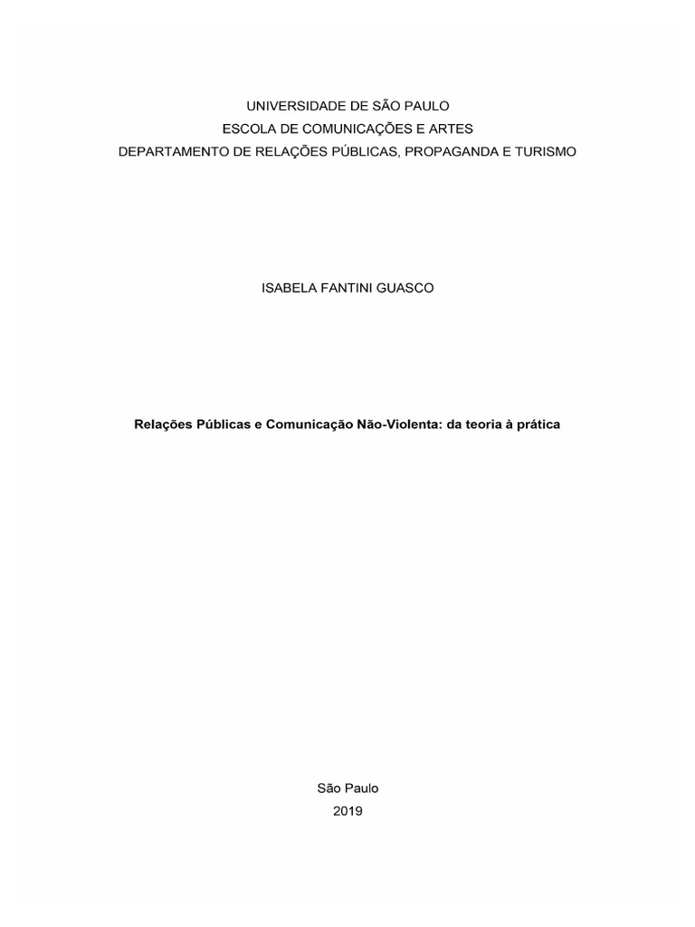 Tc4350 Isabela Gasco Relacoes | PDF