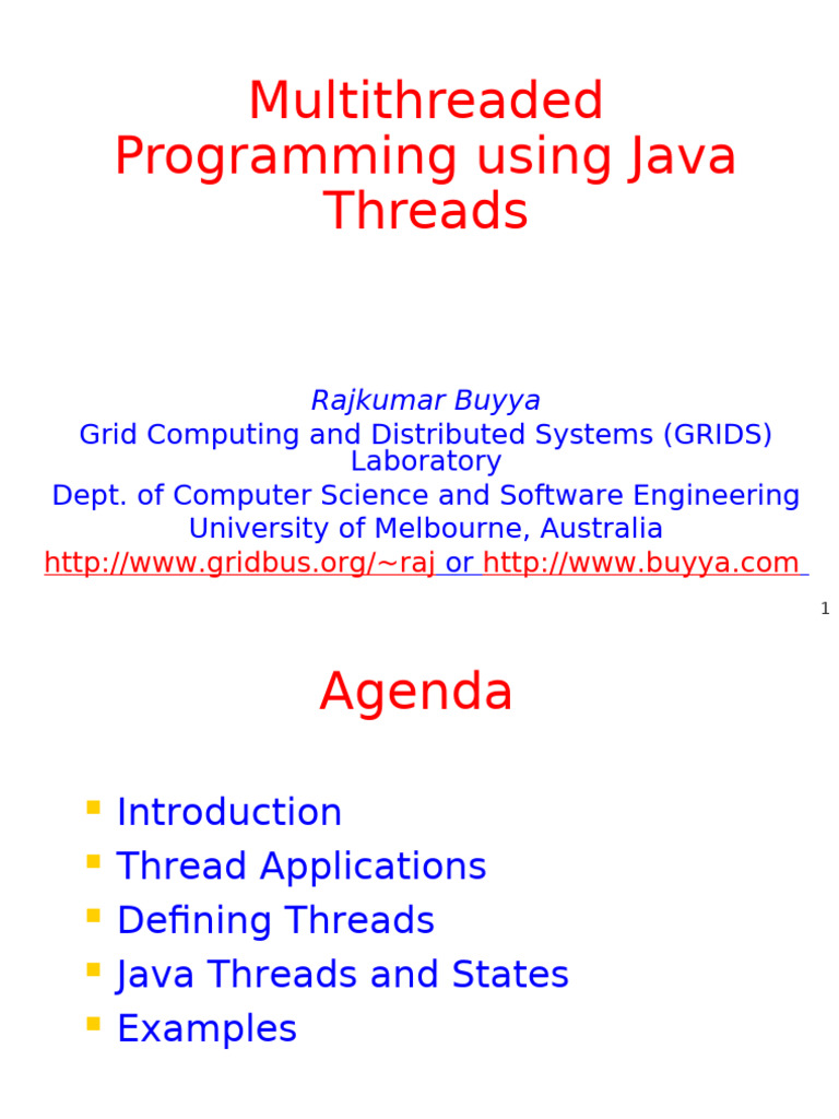 EJEMPLO 3 Threads | PDF