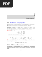 Determinants of Non-Square Matrices | PDF | Determinant | Matrix ...