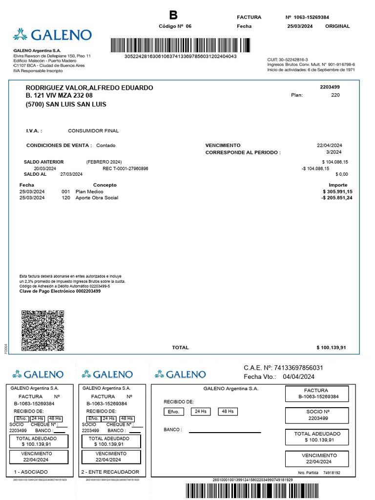 Galeno Agos 24 | PDF