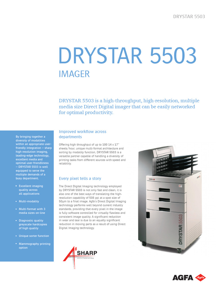 DRYSTAR 5503 (English - Datasheet) | PDF