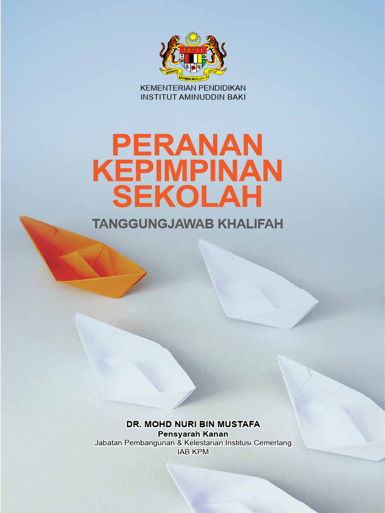 Layout Peranan Kepimpinan Sekolah Tanggungjawab Khalifah | PDF