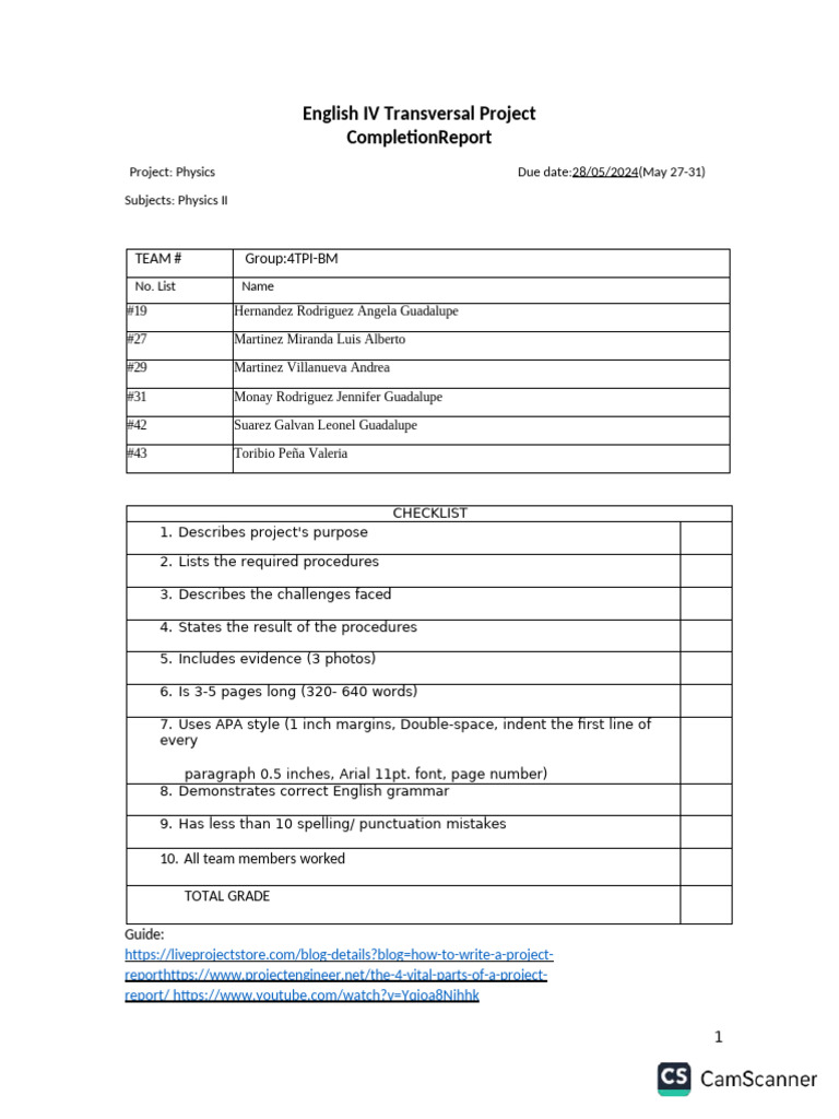 English IV Transver | PDF