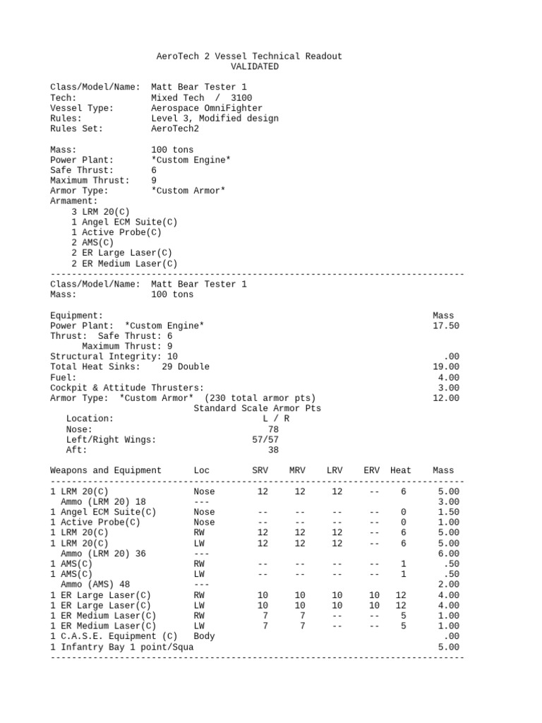 Matt Bear Tester 1 | PDF