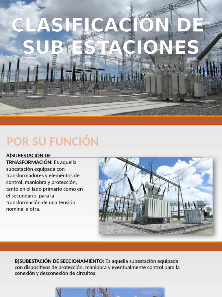 Sub Estaciones | PDF