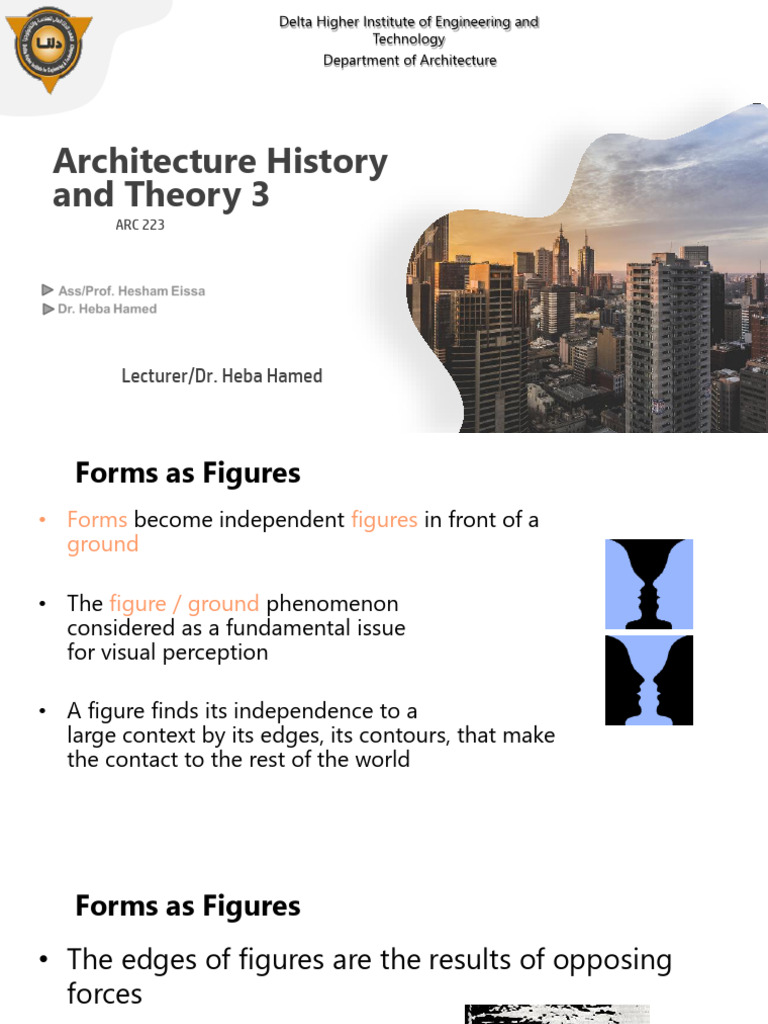 2023 2024 PART2 Architecture History and Theory 3 BY DR Heba Hamed | PDF