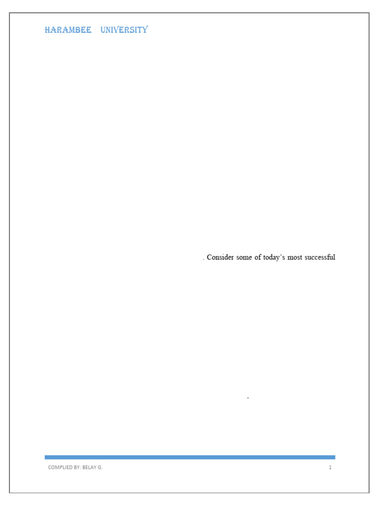 HARAMBEE University | PDF