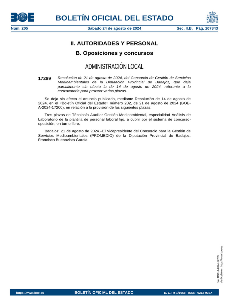 Boe A 2024 17289 | PDF