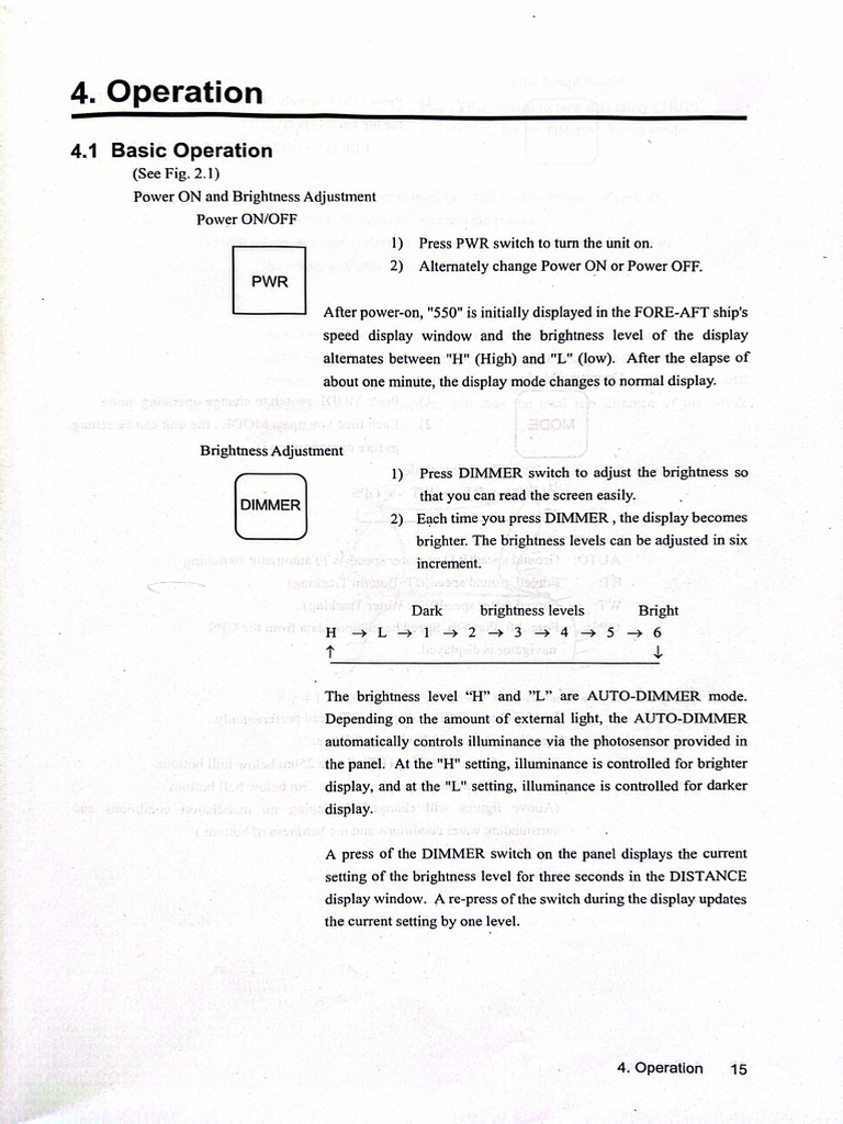 Speed Log Manual | PDF