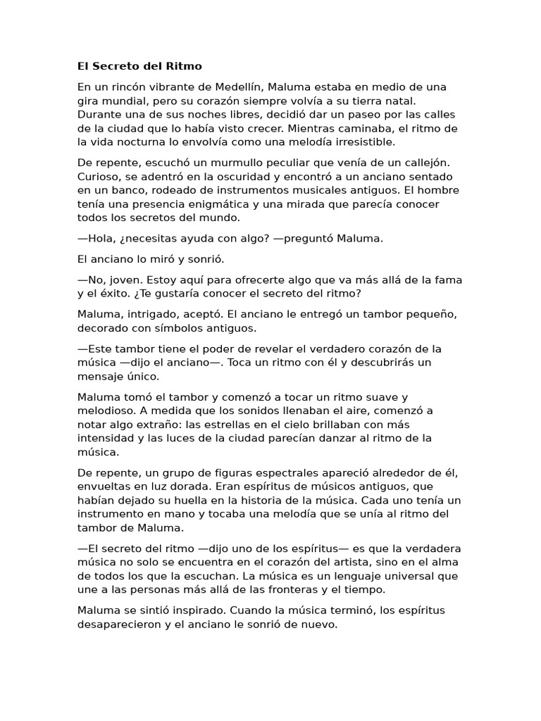El Secreto Del Ritmo | PDF