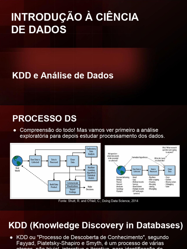 KDD e Analise de Dados | PDF