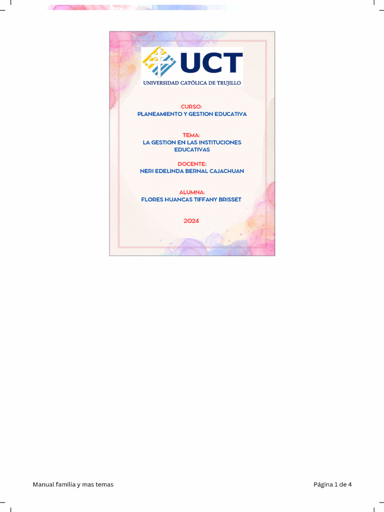 Manual Familia Y Mas Temas Pdf