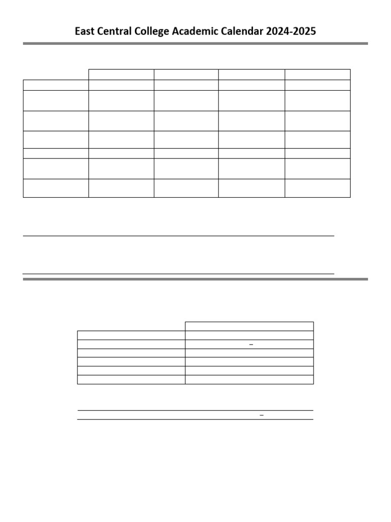 Academic Calendar AY24 25 20221108 | PDF