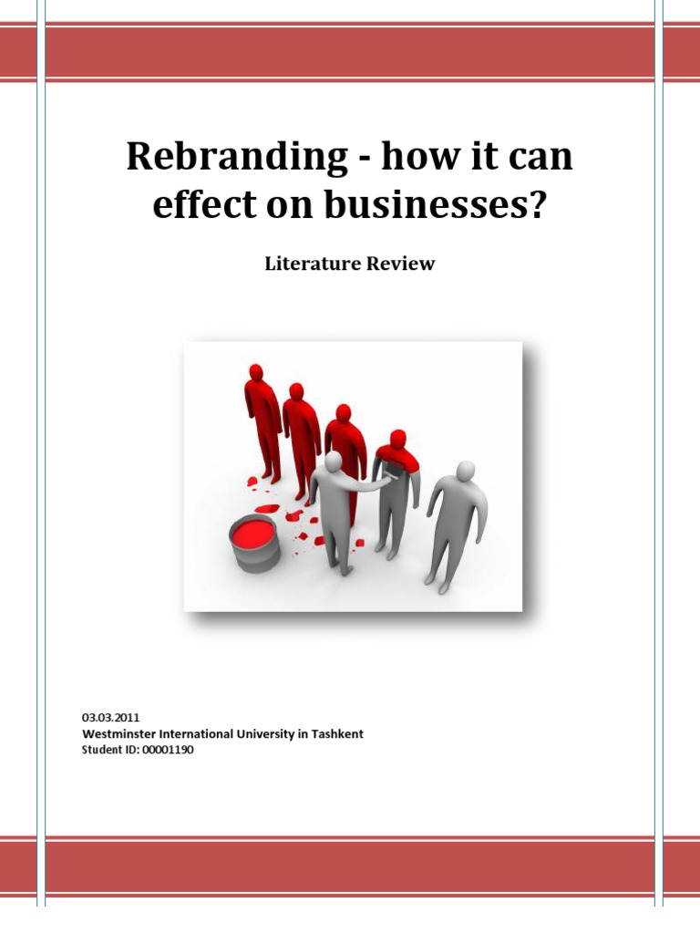 Rebranding Impact on Businesses | PDF | Brand | Strategic Management