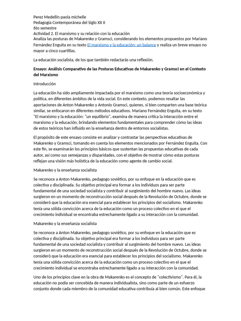 Pecont U1 Act2 Paola Perez | PDF | History