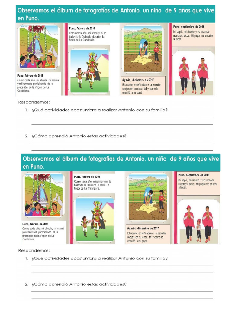 DPSC Ficha de Clase Lunes 11 - 1 - 155525550 | PDF