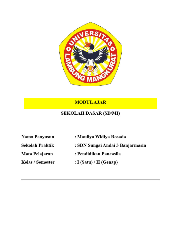Modul Ajar 2 Faqih Word | PDF