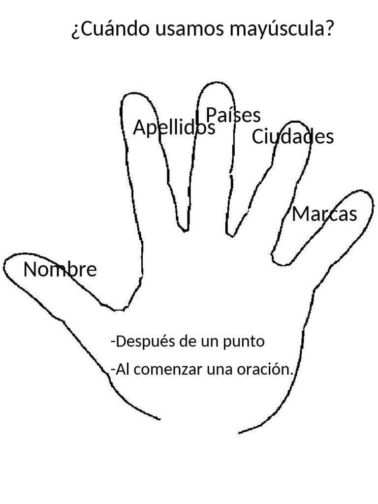 Cuando Usamos Mayusculas | PDF