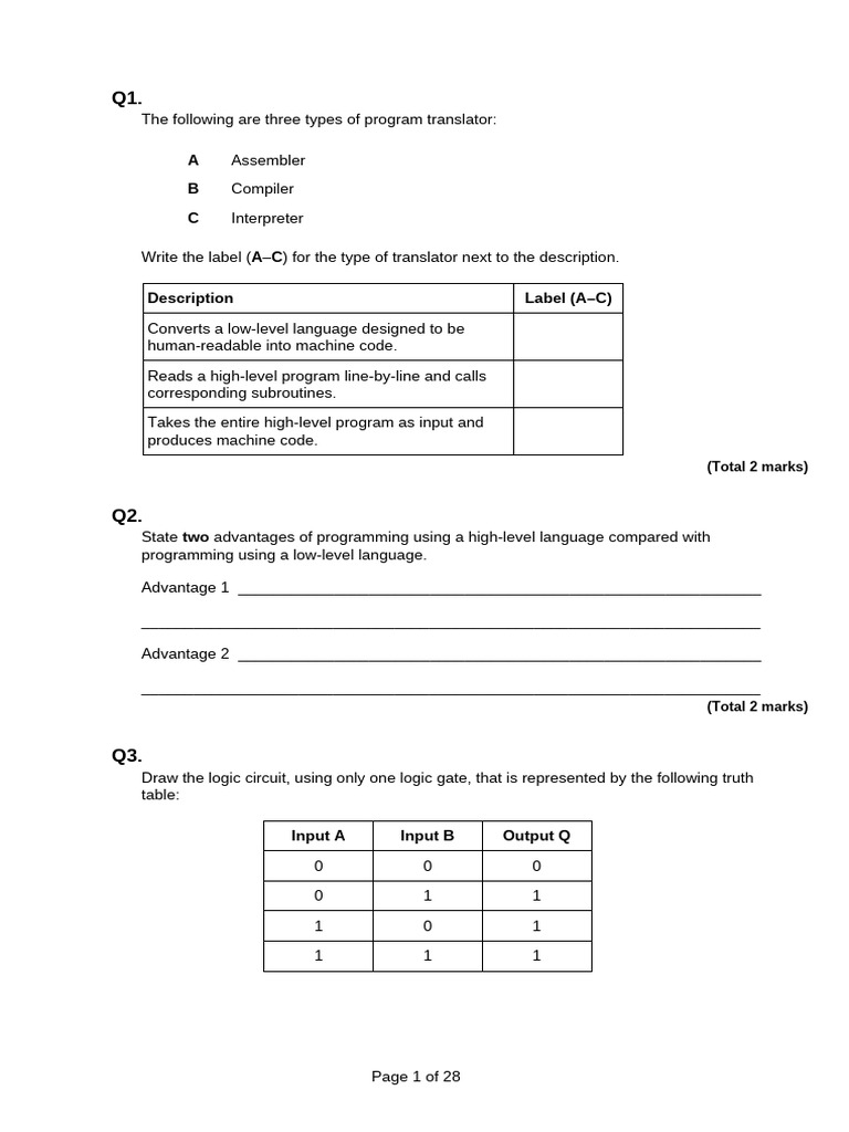 3.4 Computer Systems | PDF