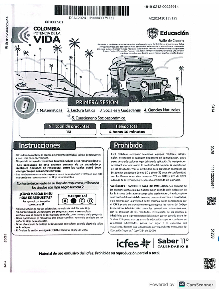 1a SESION (Ejm 1 Con Respuestas) | PDF