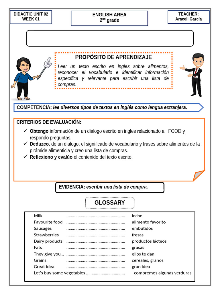 SEGUNDO Ficha de Trabajo 01 UDA 2-2024 | PDF