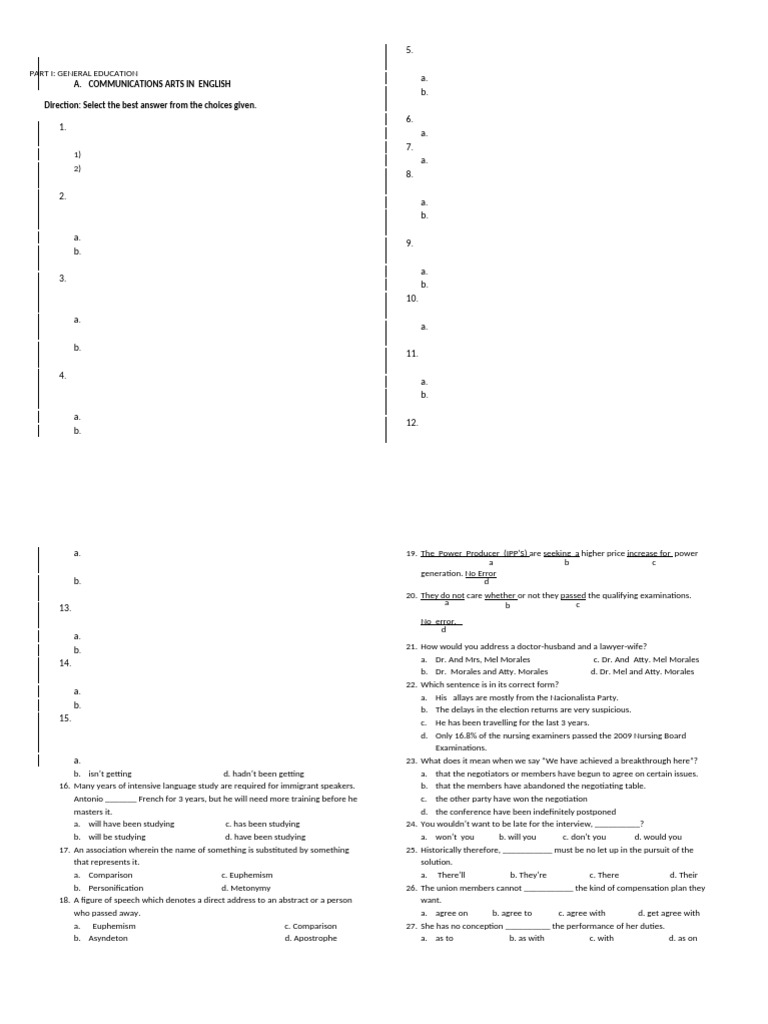 LET-GEN-ED-1000plus QAs | PDF