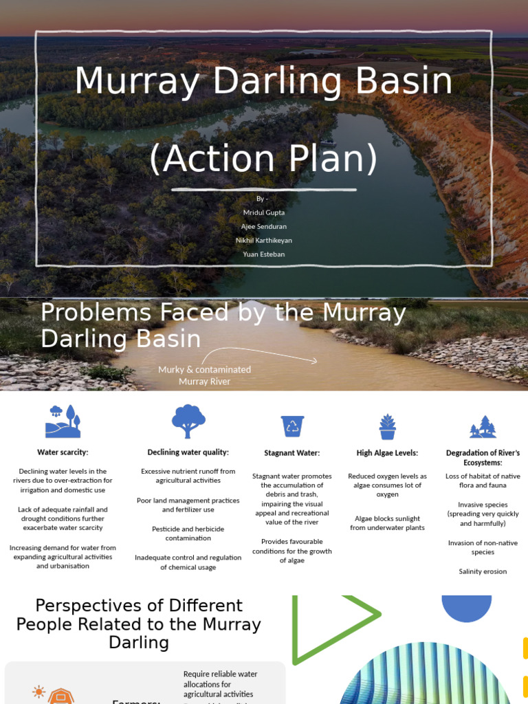 Murray Darling Basin Action Plan | PDF | Agriculture | Water