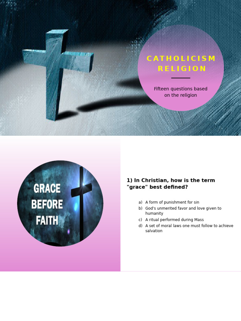 Religion Questions | PDF | Eucharist | Social Science