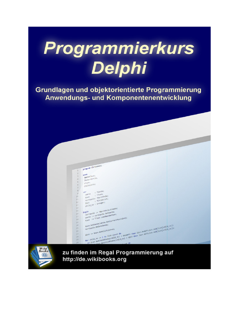 20070515193519!programmierkurs Delphi | PDF
