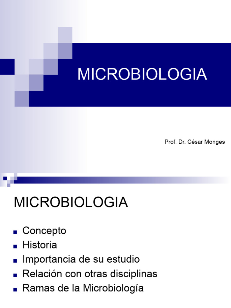 Introducción A La Microbiología | PDF