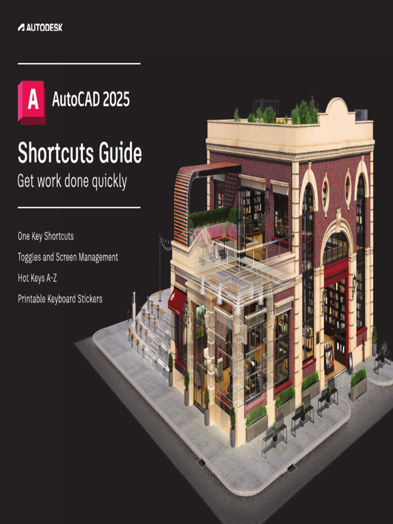 AutoCAD 2025 Shortcuts Guide Ver 2 | PDF