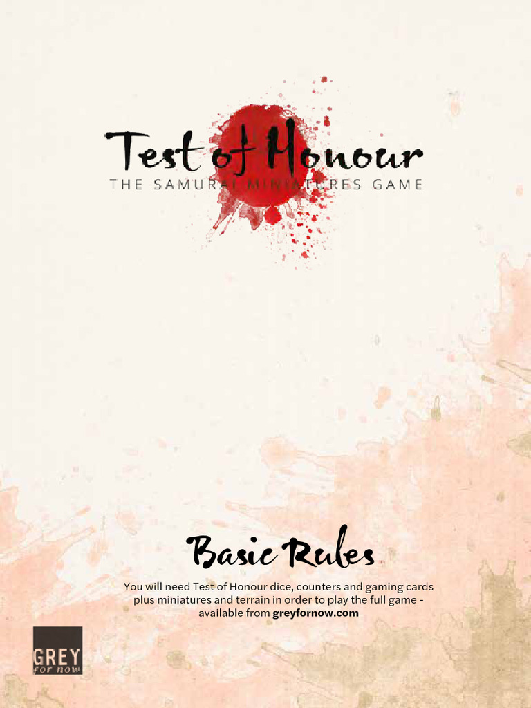 ToH Basic Rulebook Digital | PDF