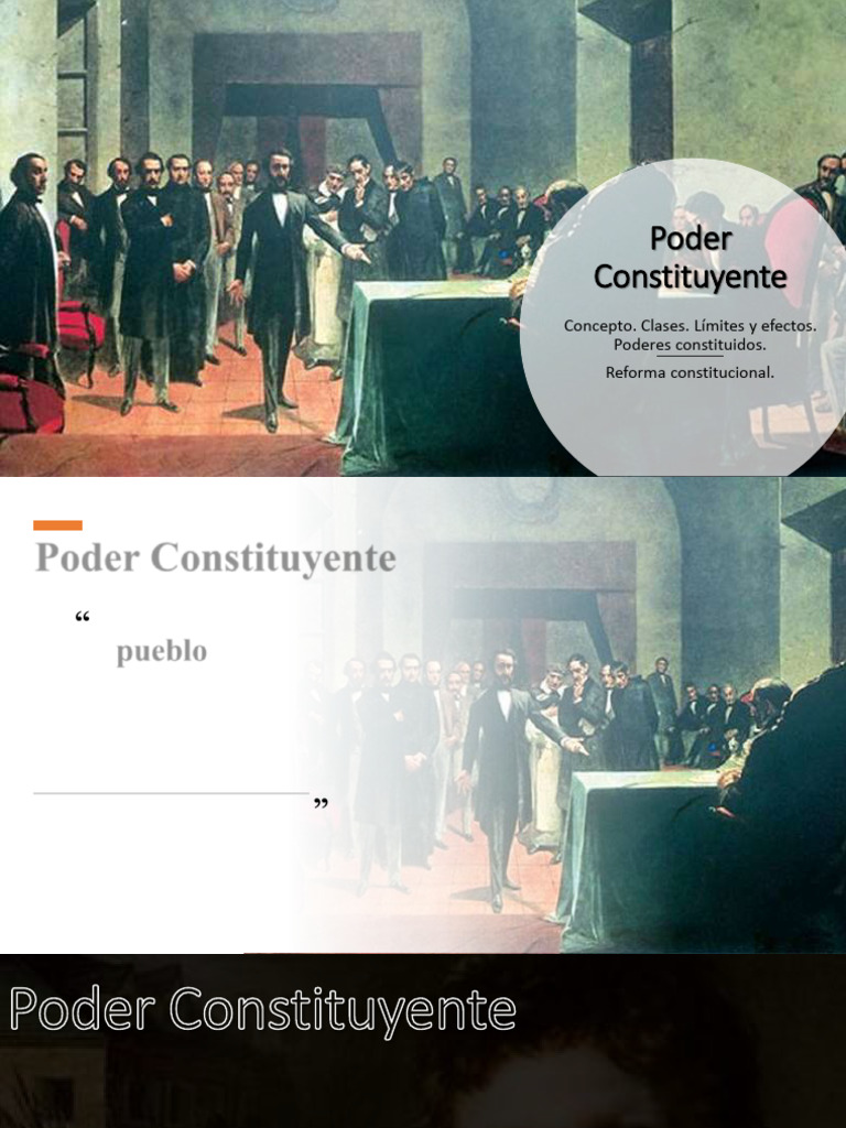 Punto 5 - Poder Constituyente | PDF
