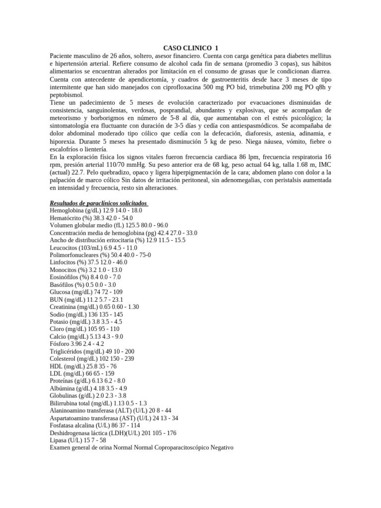 Casos Clinicos | PDF