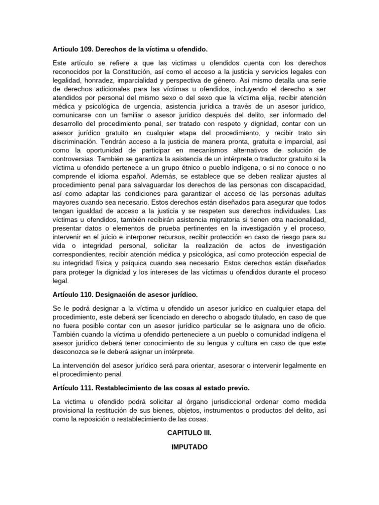 Articulo 109-115 | PDF