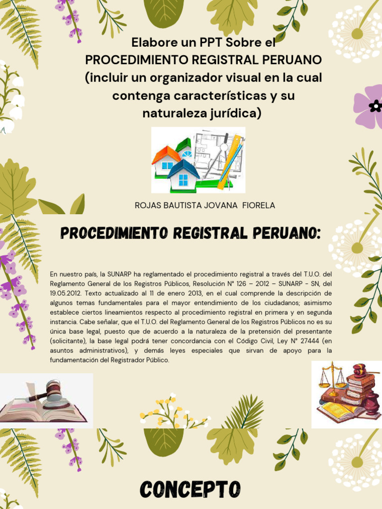 Tarea 9 y 10 de Derecho Registral - Compressed | PDF