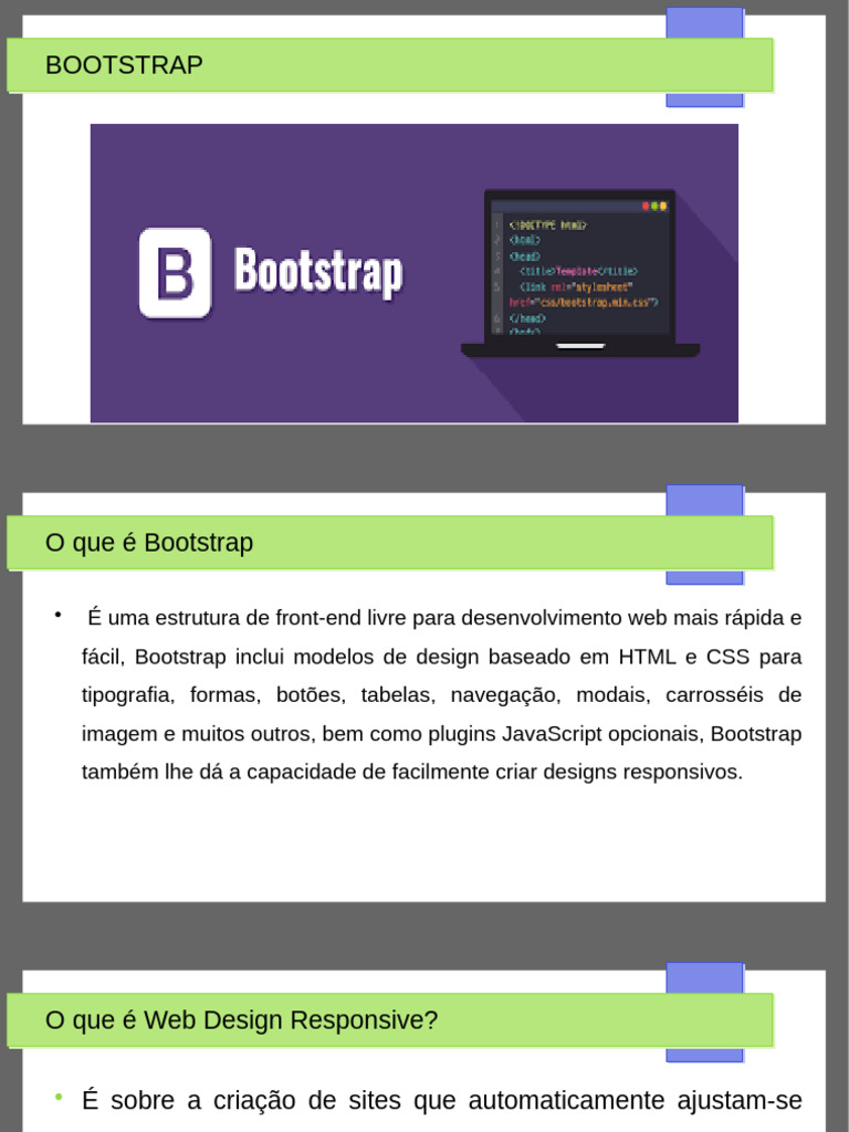 Guia Completo do Bootstrap para Web Design Responsivo | PDF | Bootstrap (estrutura de front-end ...