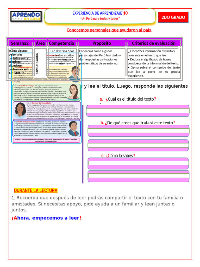 FICHA 22 DE NOVIEMBRE COMUNICACIÓN 2do | PDF