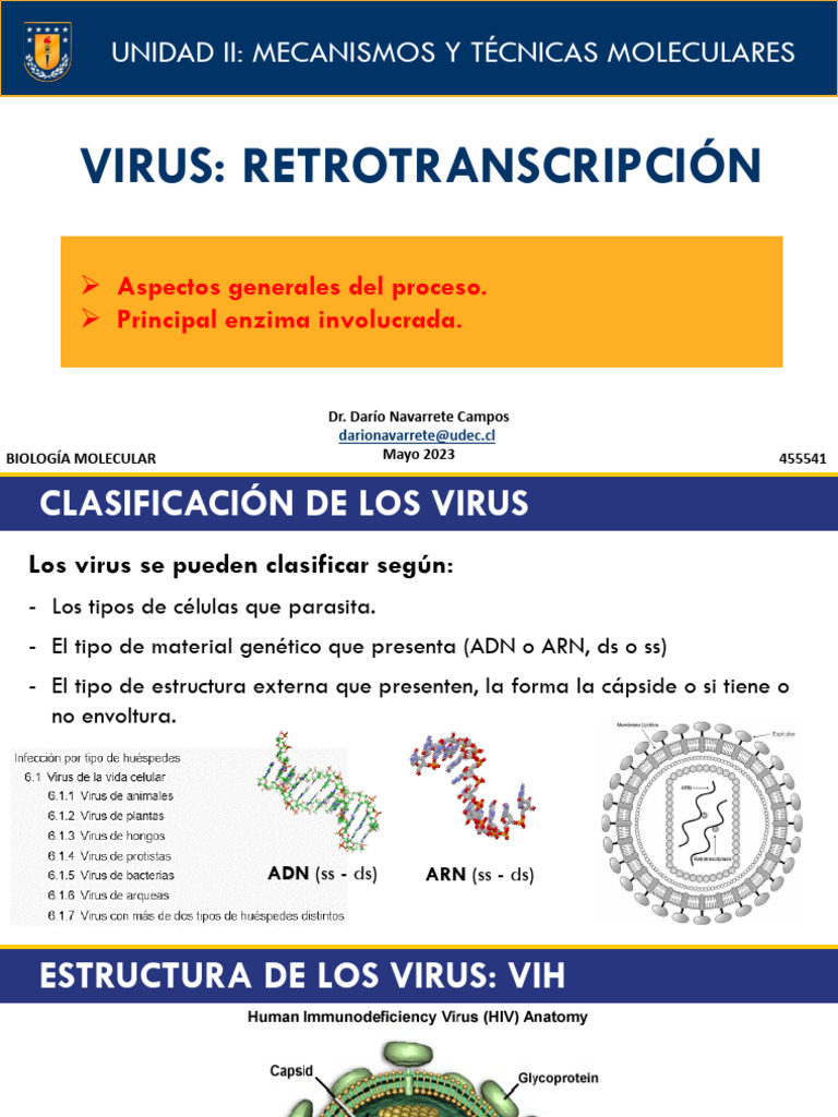 Clase 7 Retrotranscripción | PDF
