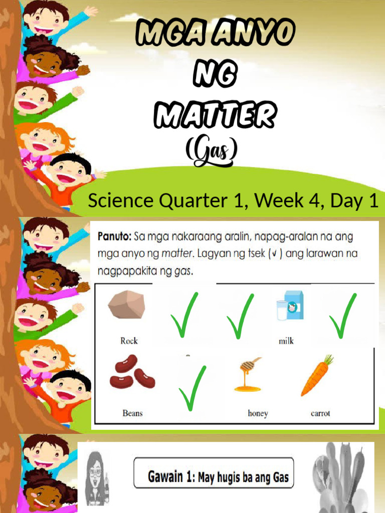 Science Quarter 3 Week 4 Day 1 | PDF
