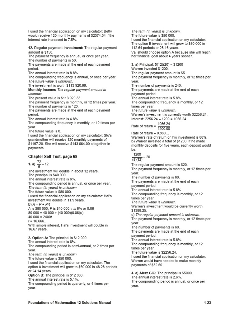 Chapter 1 Self Test Pdf