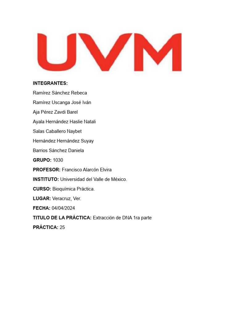 Bio Practica 25 | PDF