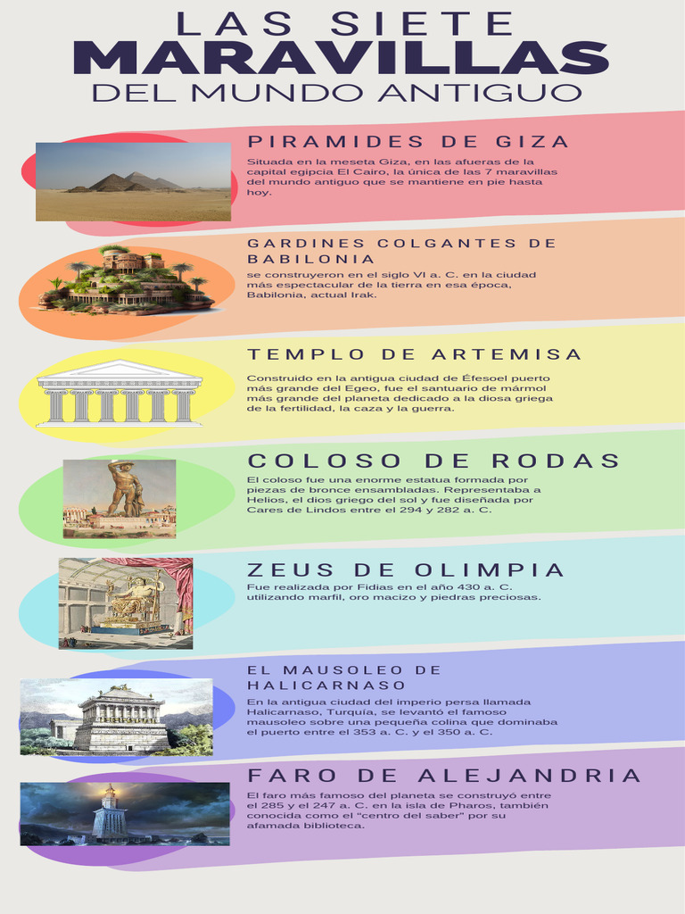 7 Maravillas Del Mundo Antiguo | PDF