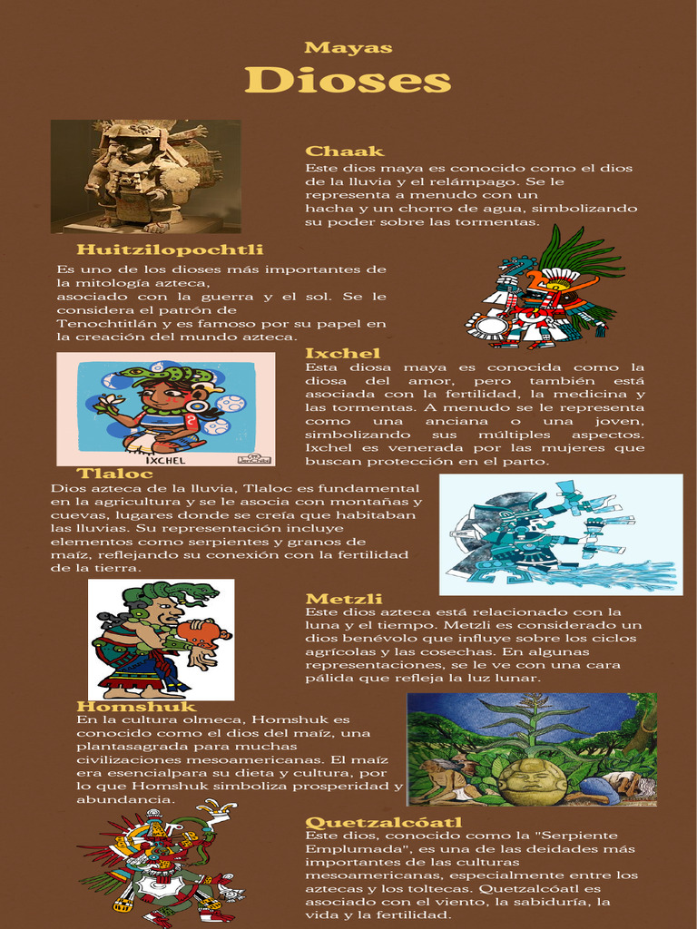 Dioses Mayas | PDF