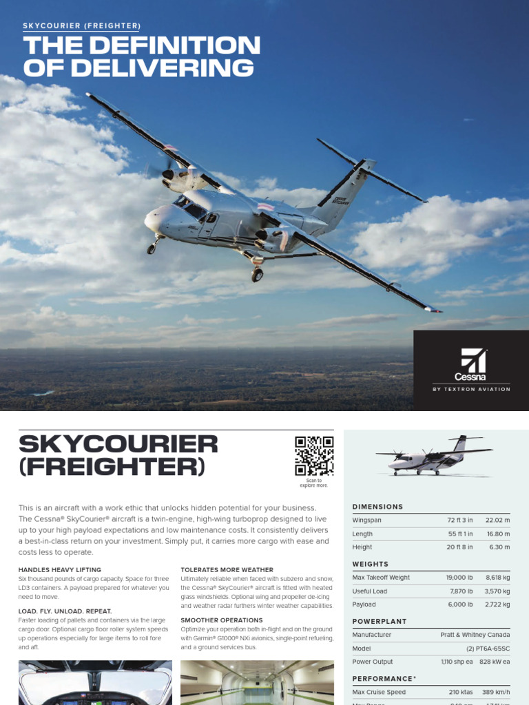 Skycourier_Freighter_Product_Card | PDF