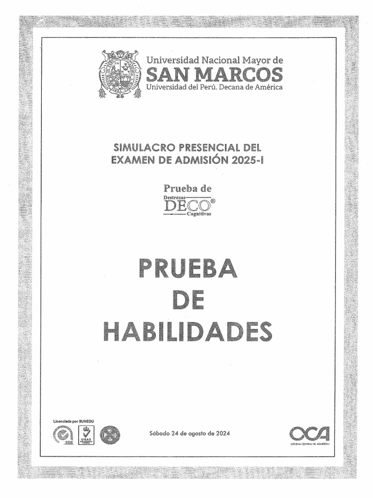 Simulacro e | PDF