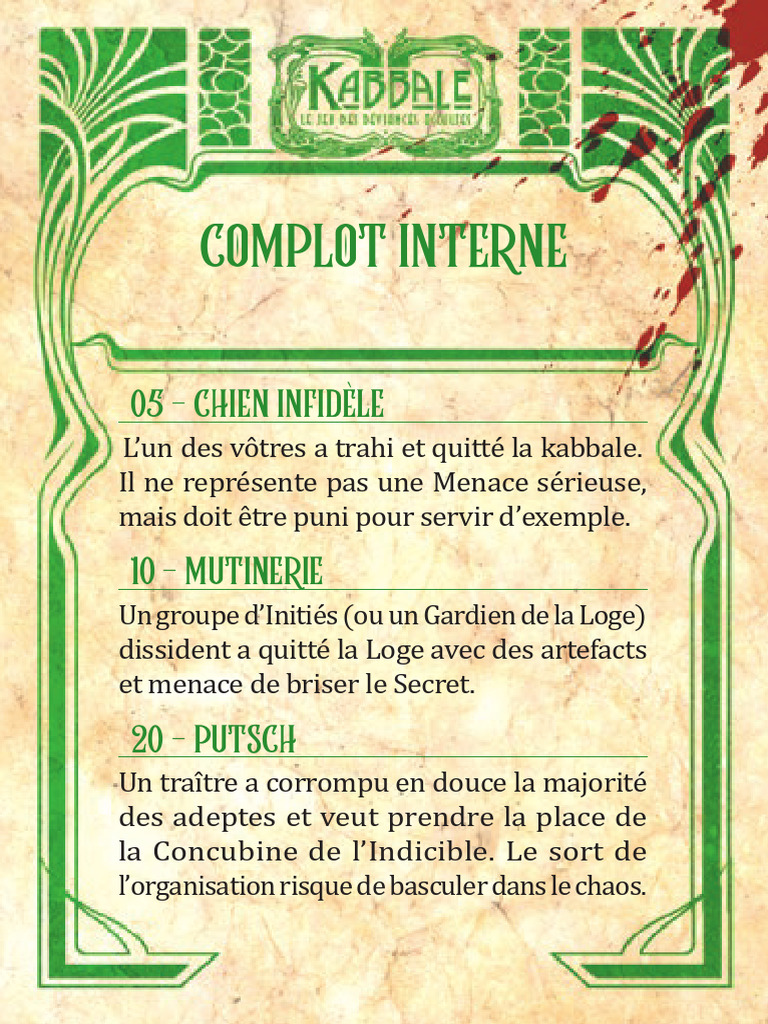 (Kabbale) Kabbale Cartes Souscripteurs (LD) | PDF