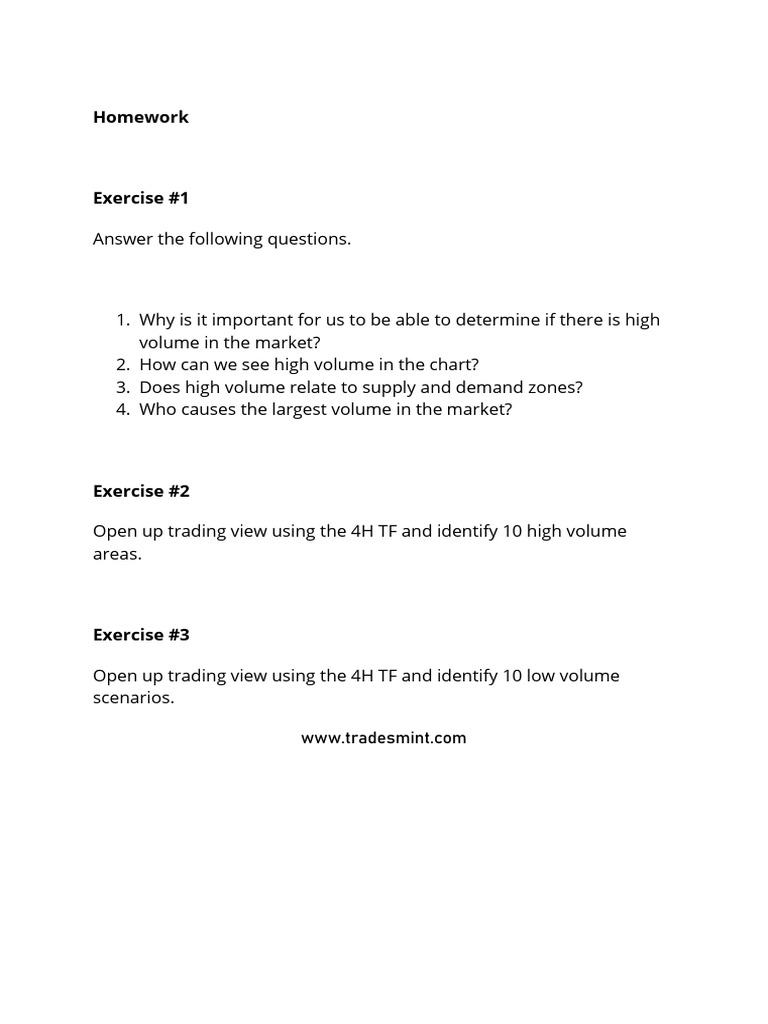 Homework@Infinity - Course | PDF