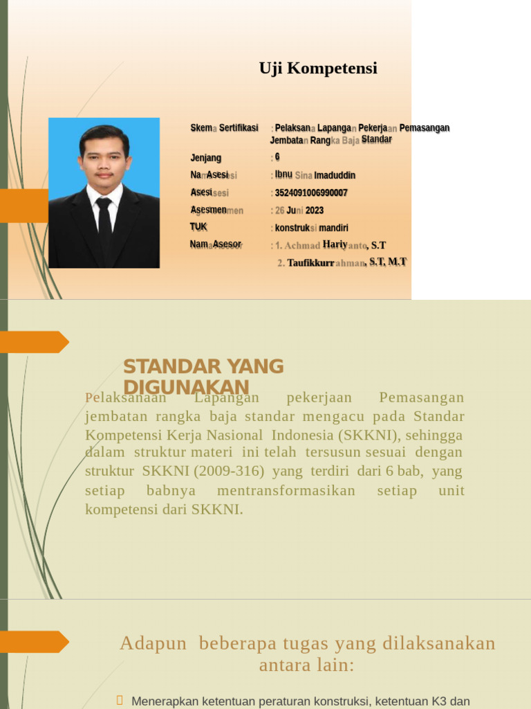 PPT Jbt Rangka Baja | PDF