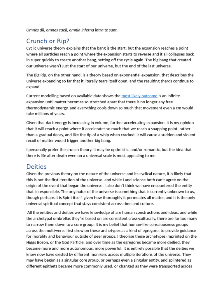 Theories On Magic | PDF